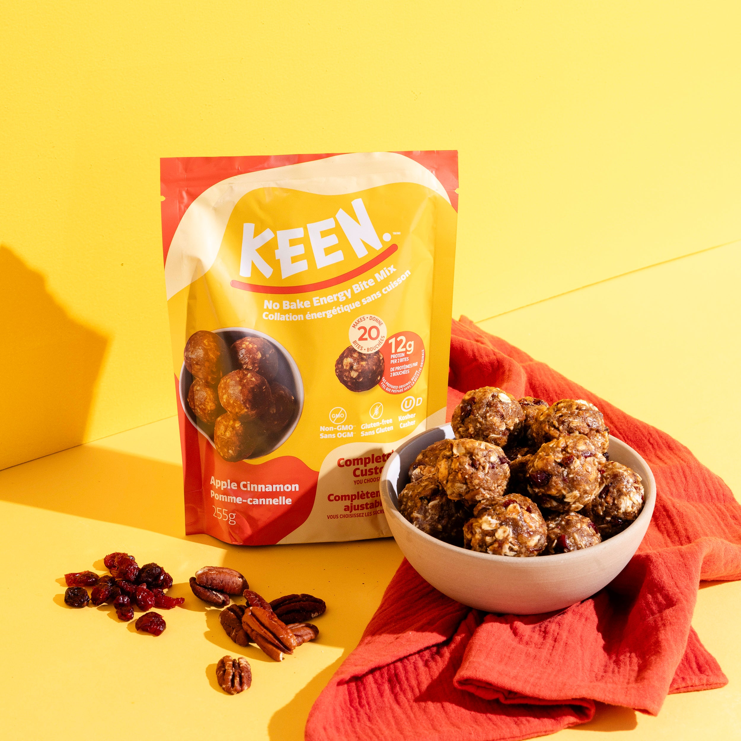 KEEN Apple Cranberry Pecan Balls – Keen Energy